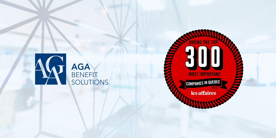 AGA Now Among the Top 300 SMBs in Quebec!